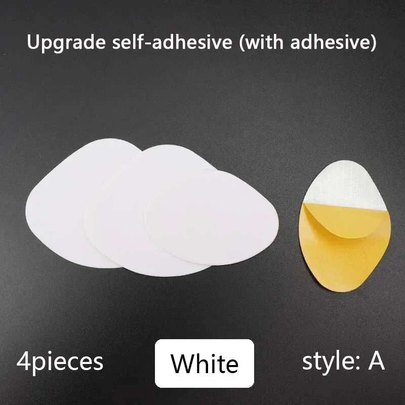 Белые нашивки для обуви, 4 шт, Style A