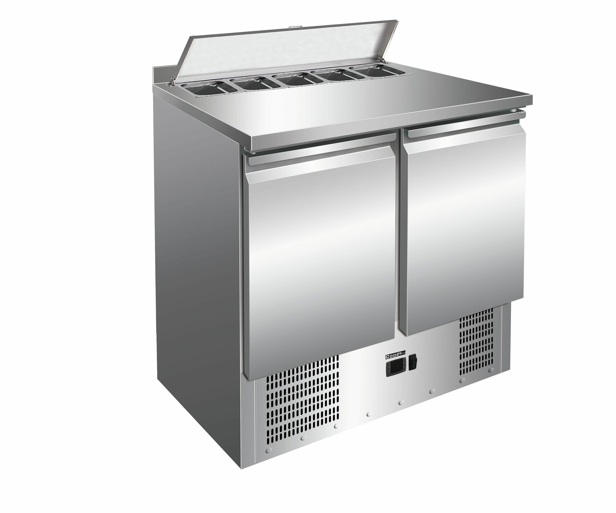 Стол холодильный для салатов COOLEQ S901-5GN 1/6, 257 л, 900х700х880 мм