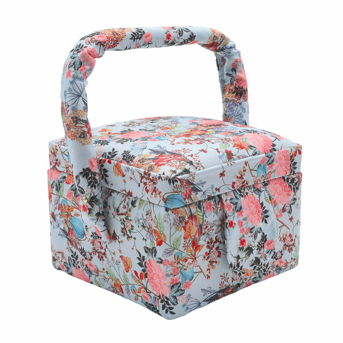 Шкатулка айрис "Розовые пионы", декоративная, 12х12х9,5 см