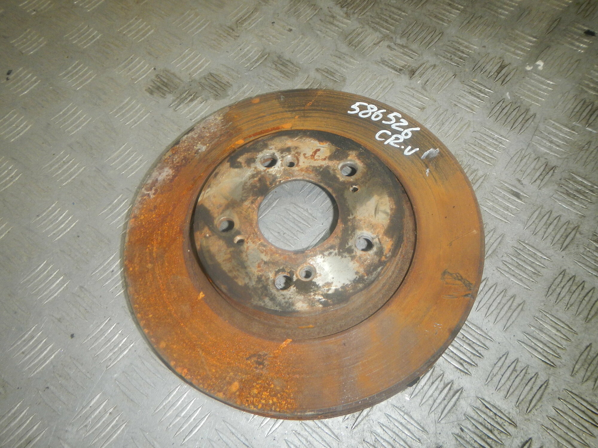 Б/У Диск тормозной передний вентилируемый, Honda (Хонда)-CRV (07-12) HONDA CRV (07-12) Небольшая коррозия 586526 HONDA а...