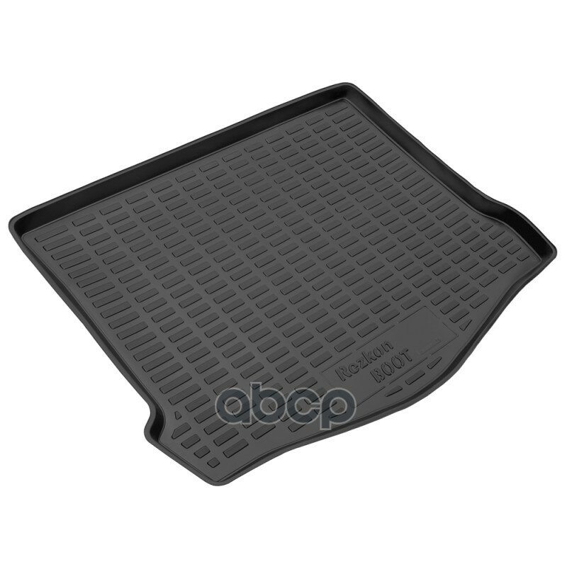 Коврик багажника Ford Focus III хетчбек 2011-2019 г. в. Rezkon (пластик, черный) Rezkon арт. 5016010210