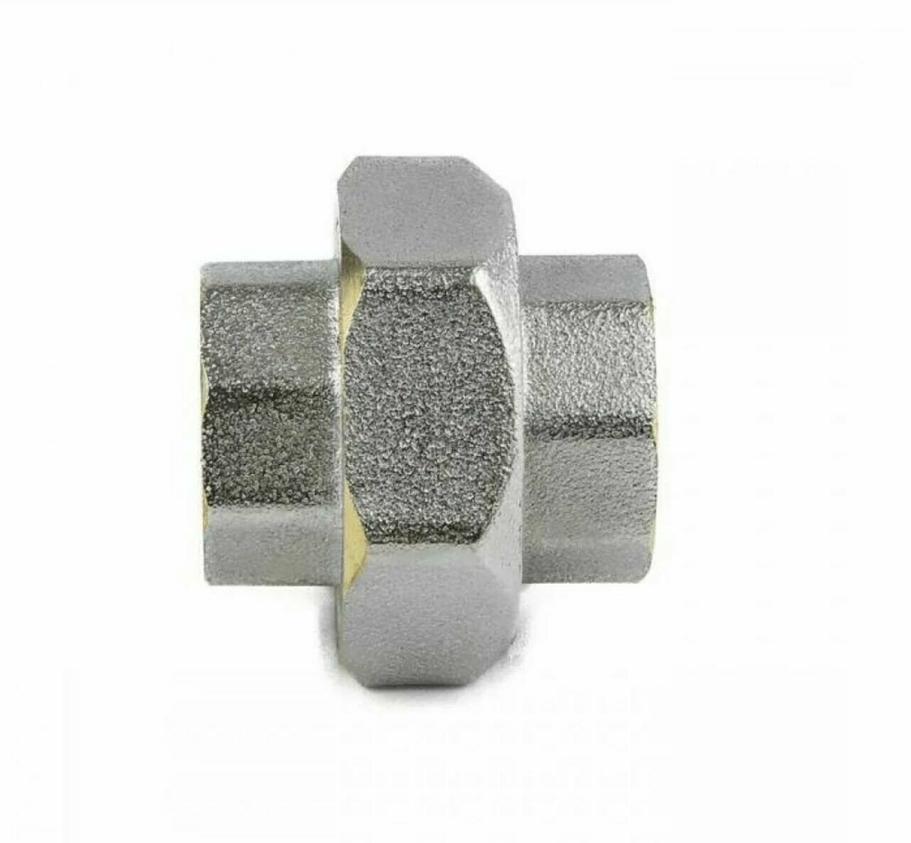 Соединитель лат американка Ду40 м/м никель Aquasfera 9012-05