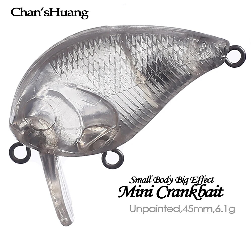 Chan'sHuang неокрашенные воблеры 45 мм
