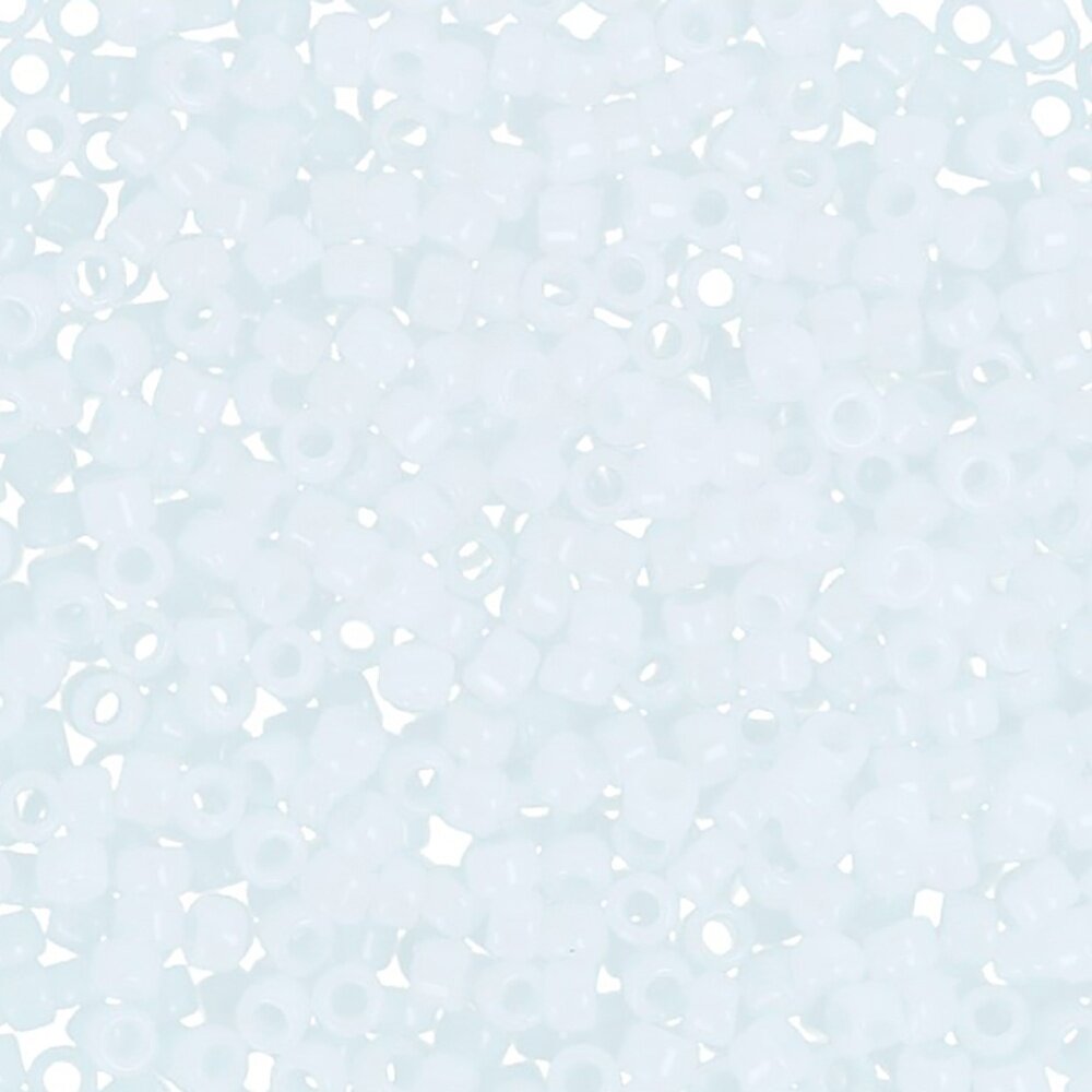 Бисер круглый TOHO 15/0, 1, 1,5 мм, 5х5 г, №0041, белый