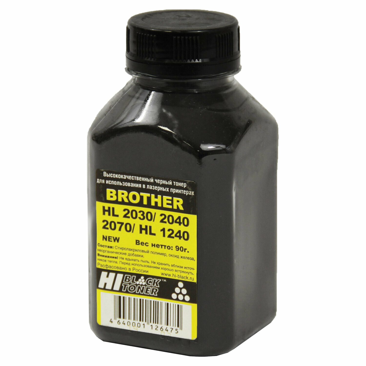 Тонер для лазерного картриджа HI-BLACK тонер для brother hl-1240/2030/2040/2070, фасовка 90 г