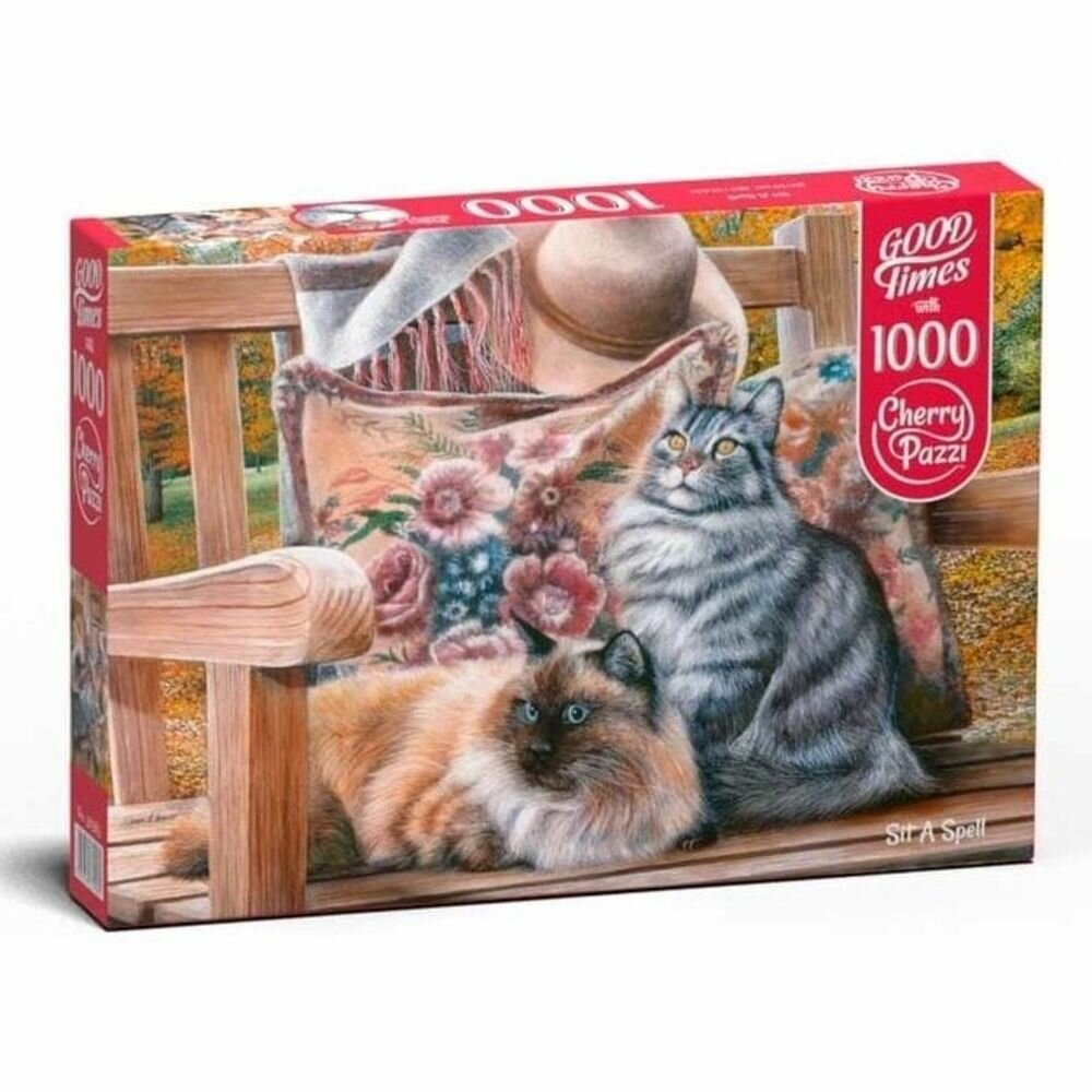 Пазлы Cherry Pazzi "Кошачьи посиделки", 1000 элементов (CP30585)