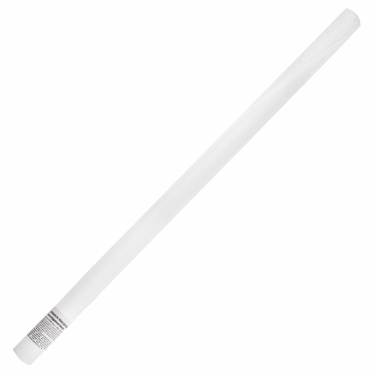 Бумага масштабно-координатная Staff рулон, 640 мм х 10 м, оранжевая (122809)