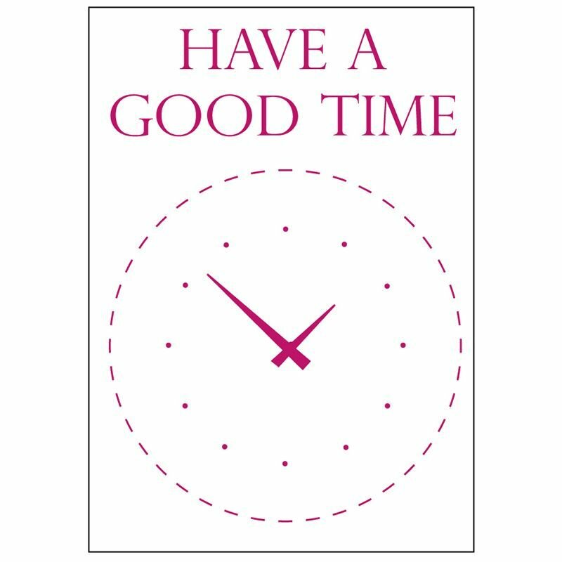 Трафарет STAMPERIA "Have a Good Time", А4, полупрозрачный пластик на основе из полиэстера