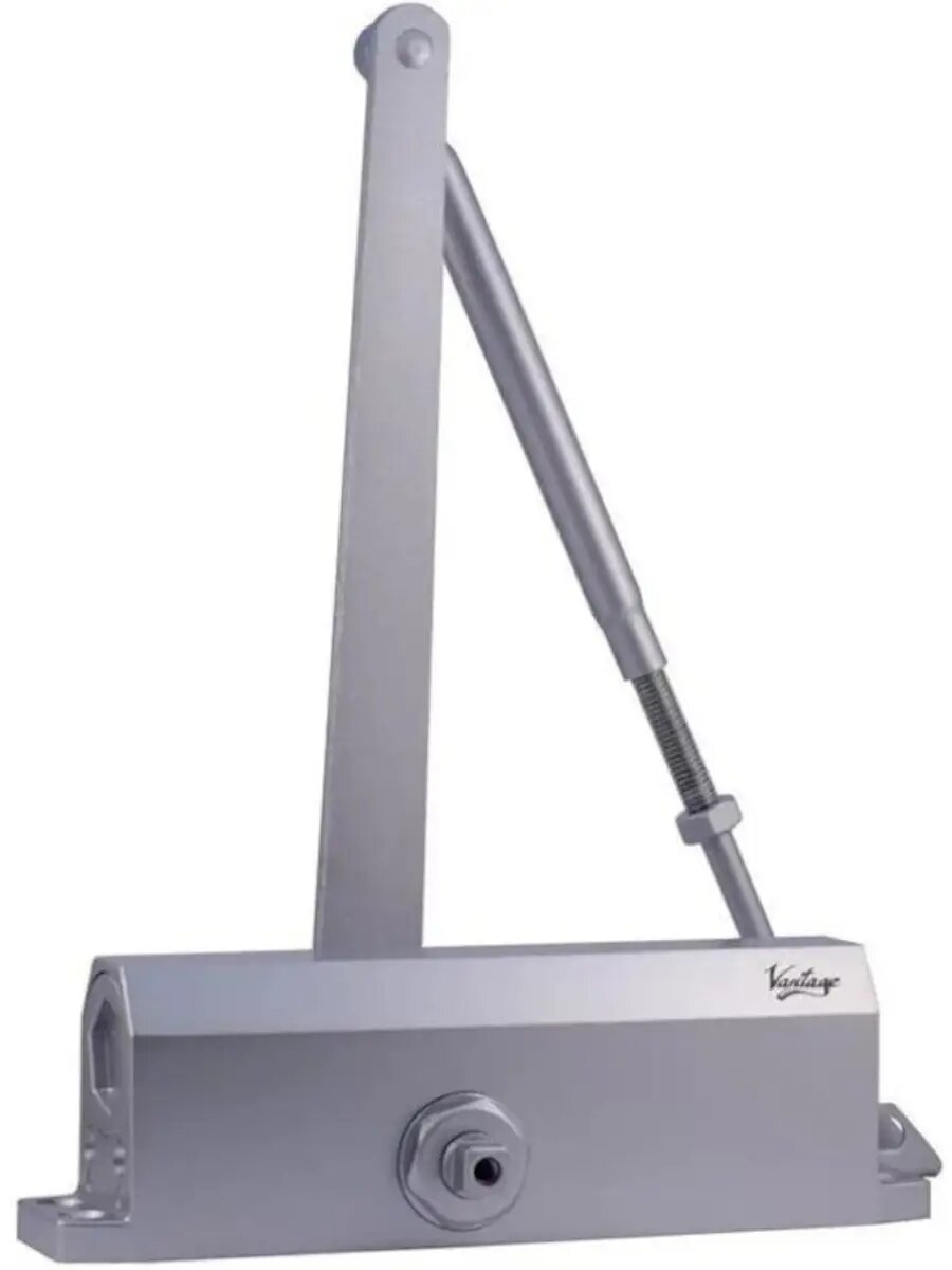 Доводчик дверной DD 140 S серебро Vantage