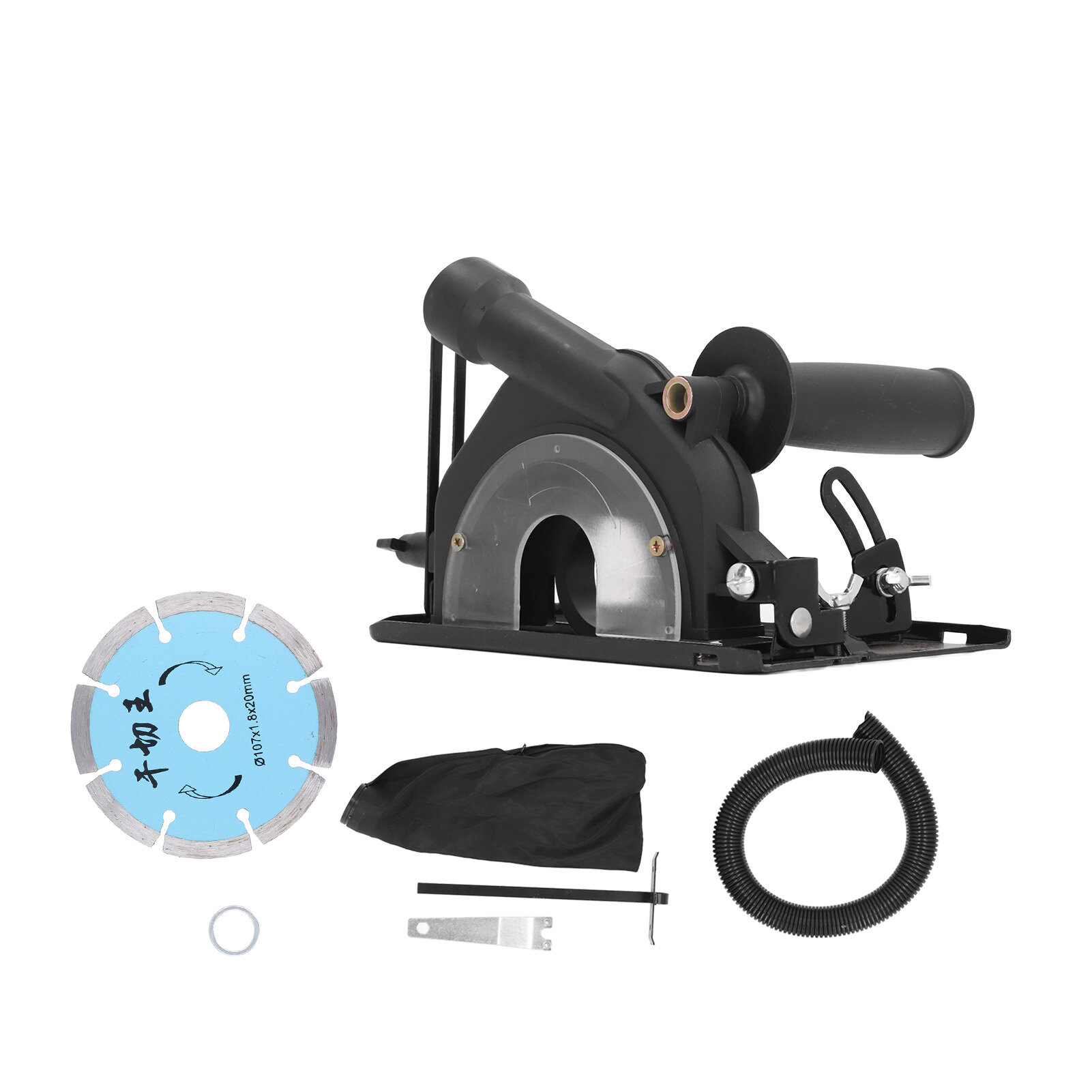 Защитный чехол для угловой шлифовальной машины 100 125 мм, регулируемый щиток для угловой шлифовальной машины, защитный чехол режущего кронштейна для набора угловых фрез 4