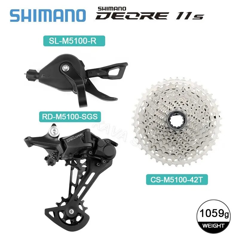 SHIMANO Deore M5100 11-скоростной задний переключатель