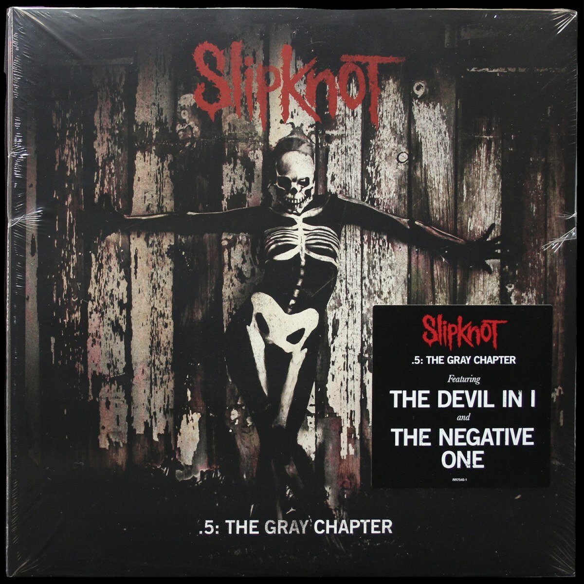 Виниловая пластинка Roadrunner Slipknot – 5: The Gray Chapter (2LP)