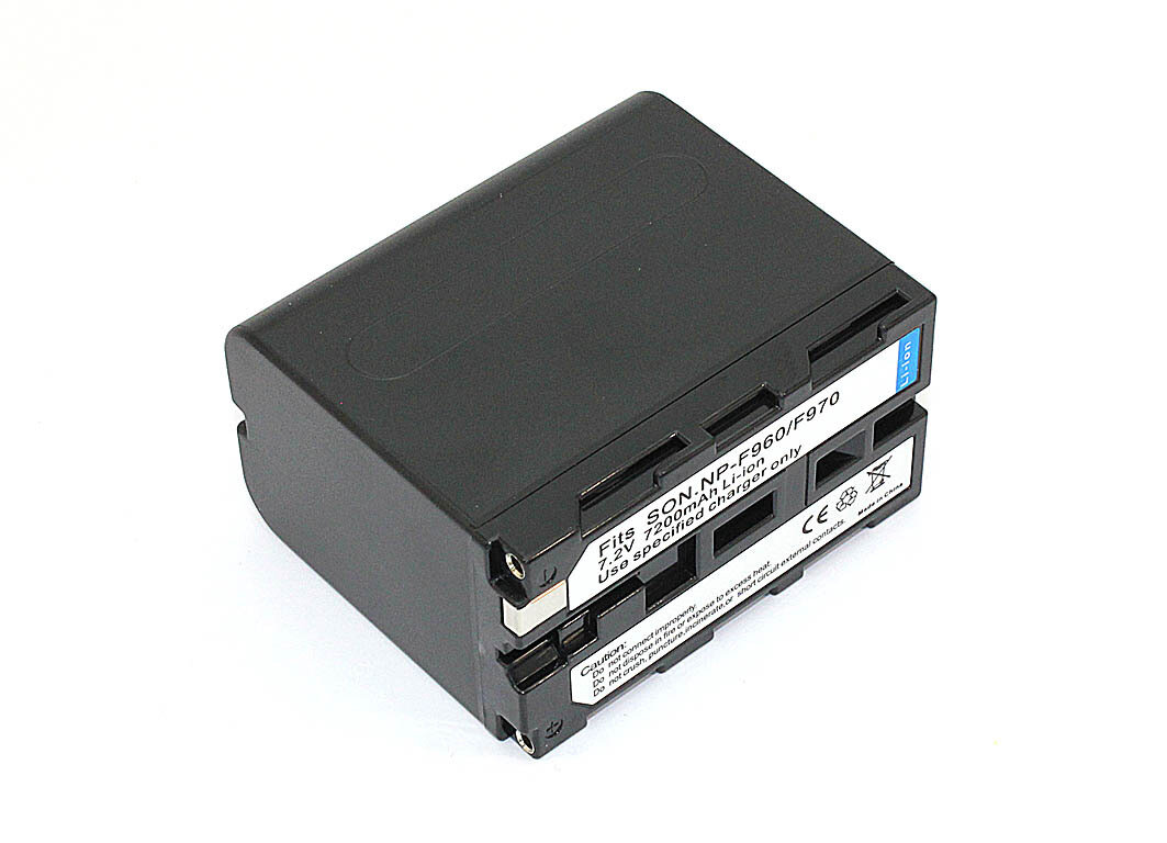 Аккумулятор NP-F950 для видеокамеры Sony CCD-RV (7.2V 7200mAh) усиленная