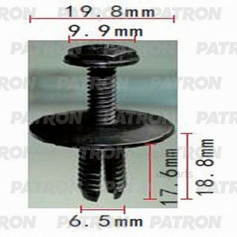 PATRON P37-0602 Клипса пластмассовая BMW применяемость: пистон распорный винтовой