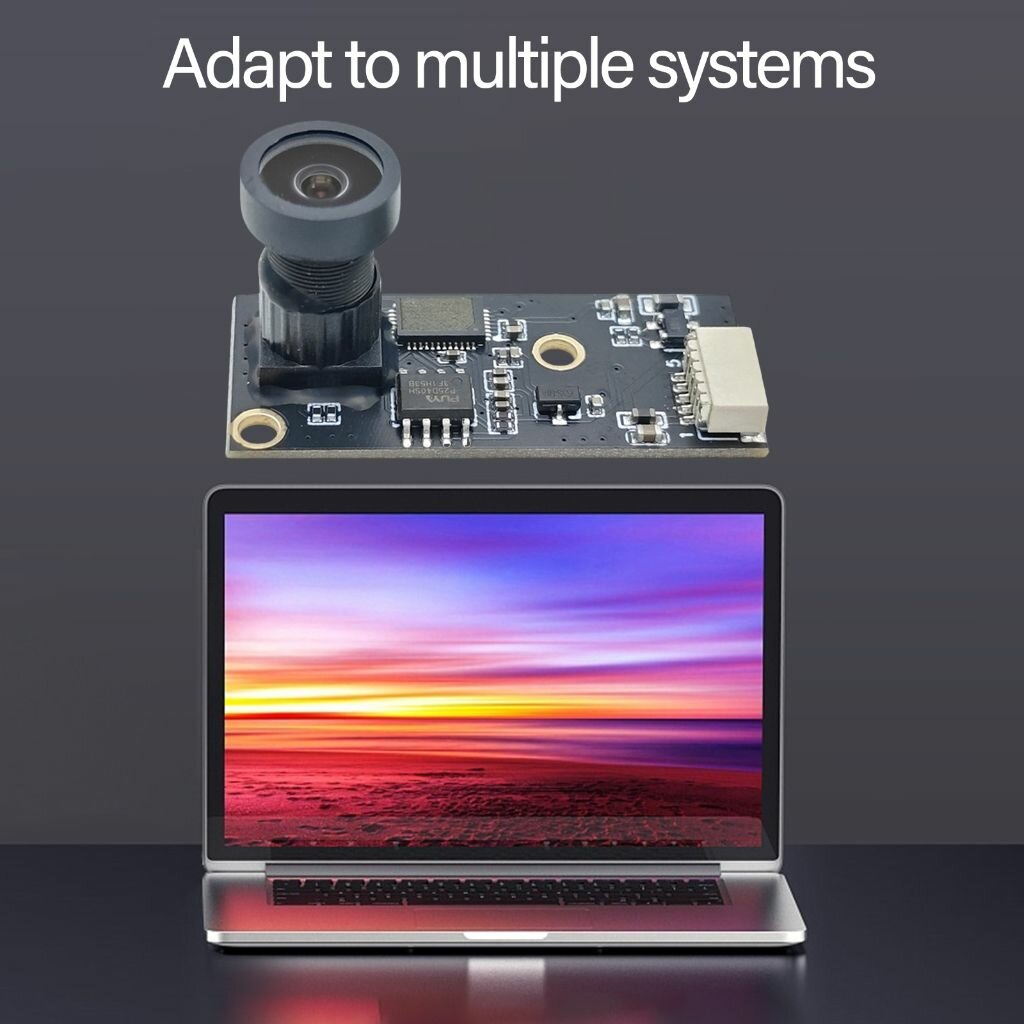 (1 шт.) USB-модуль камеры без драйверов - модель для 3D-принтера