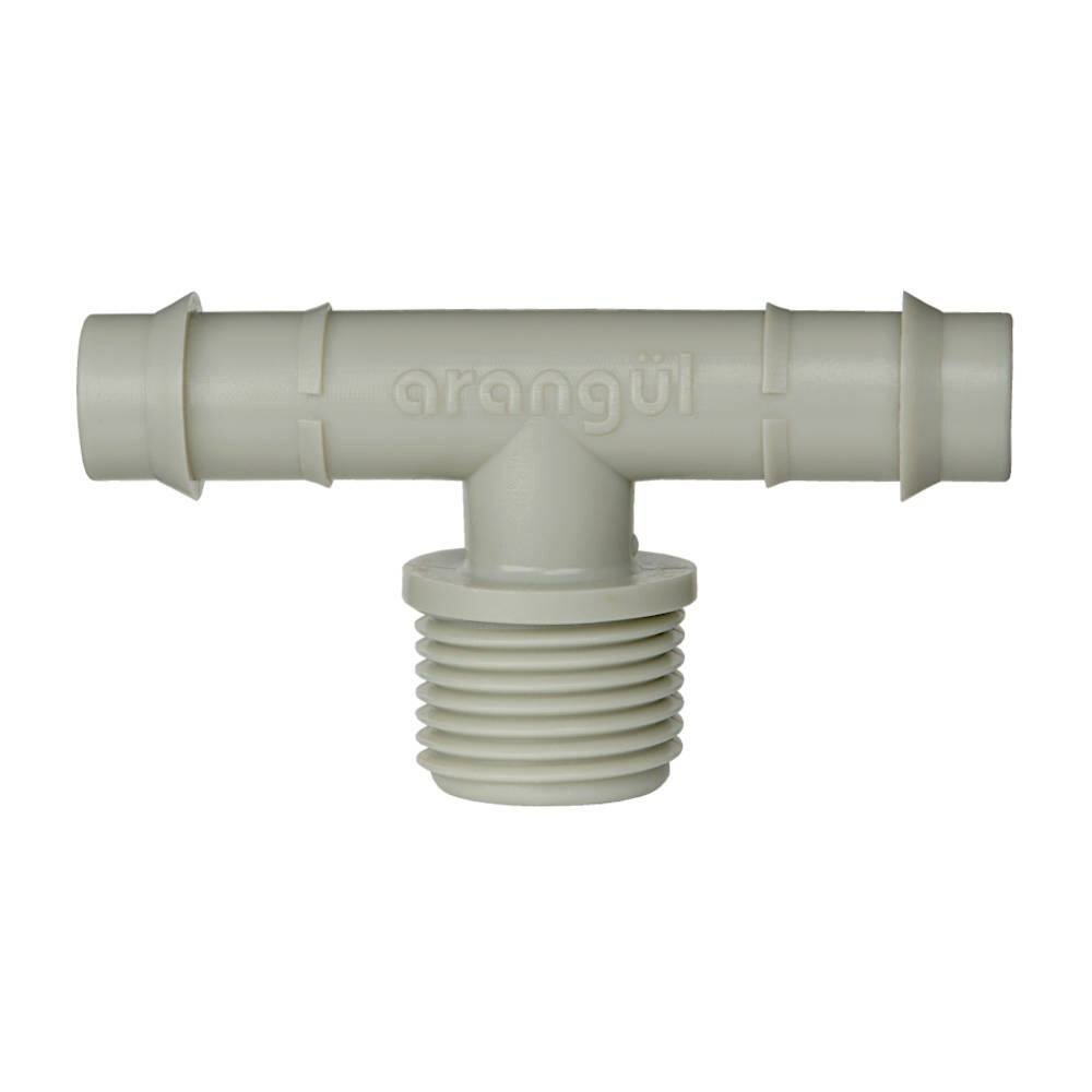 Тройник с наружной резьбой 16х1/2"х16 для магистральной трубки 16х1,0-1,5 мм