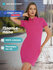 Платье MATRIX SPORT MSF Polo Dress, размер 46, фуксия