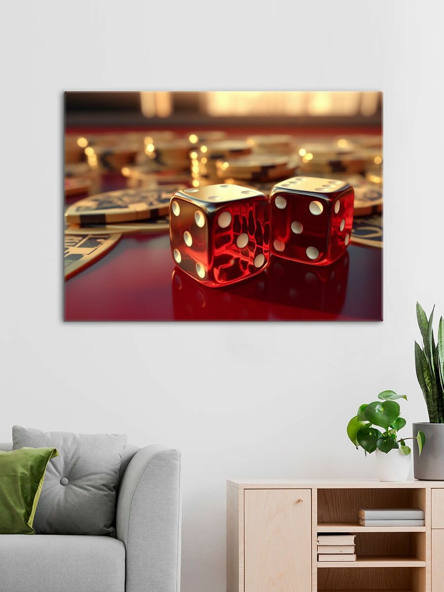 Картина на стену "Покер", 50х70 см
