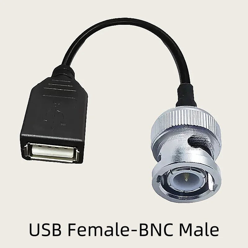 RG174 кабель SMA BNC Male Female к USB Female 0.5m, USB F-BNC M