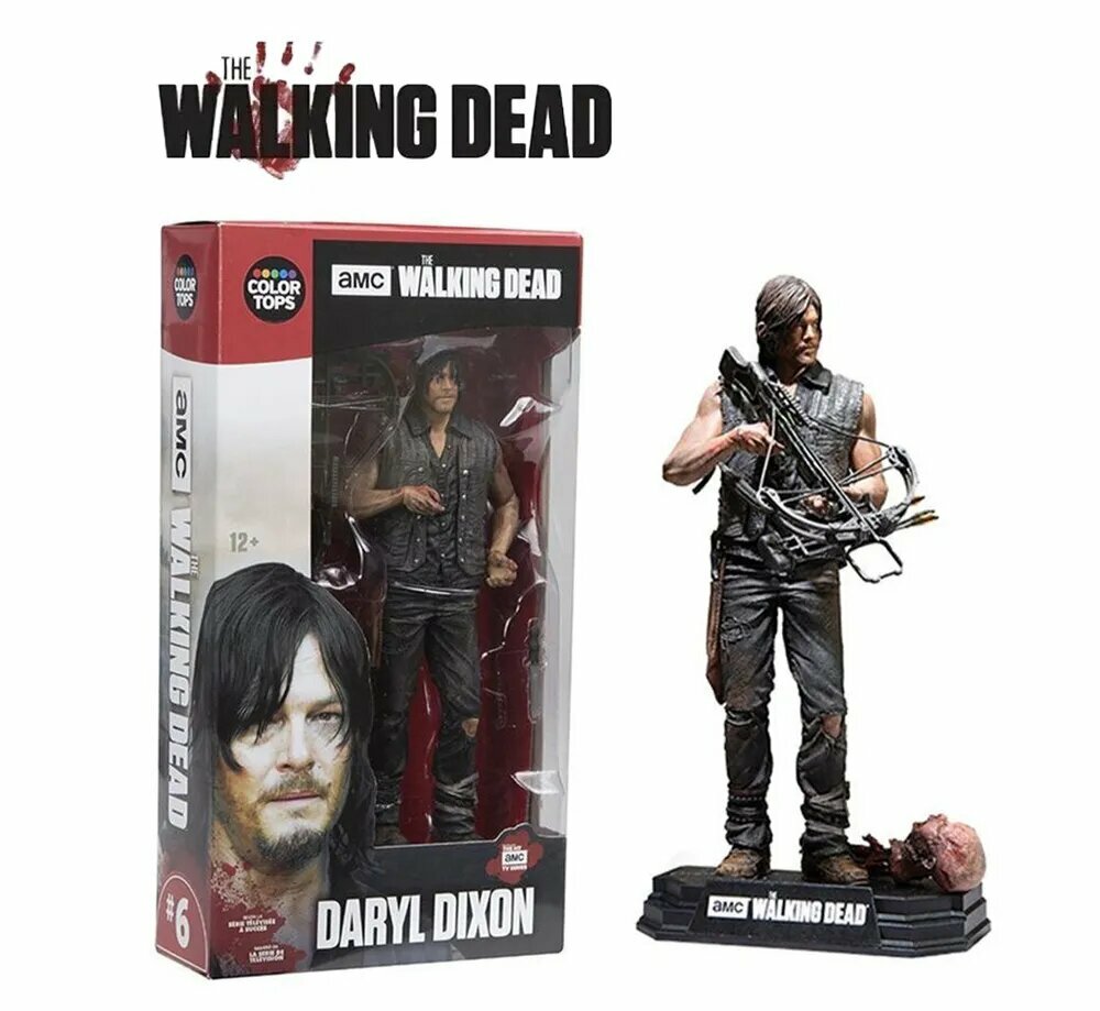 KNOW EASY-Экшн-фигурка Ходячие мертвецы Дэрил./The Walking Dead Daryl Dixon 18см