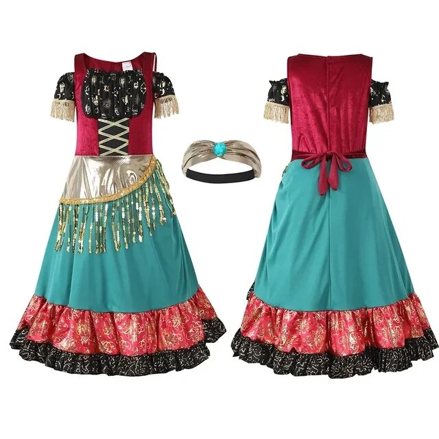 Детское цыганское платье для танцев М, kidsA