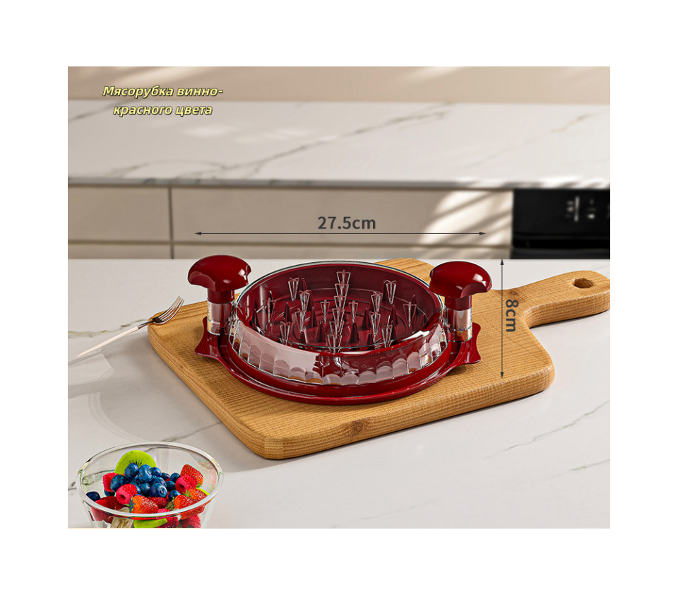 Измельчитель кухонный, для курицы, ручной, универсальный, Красное вино