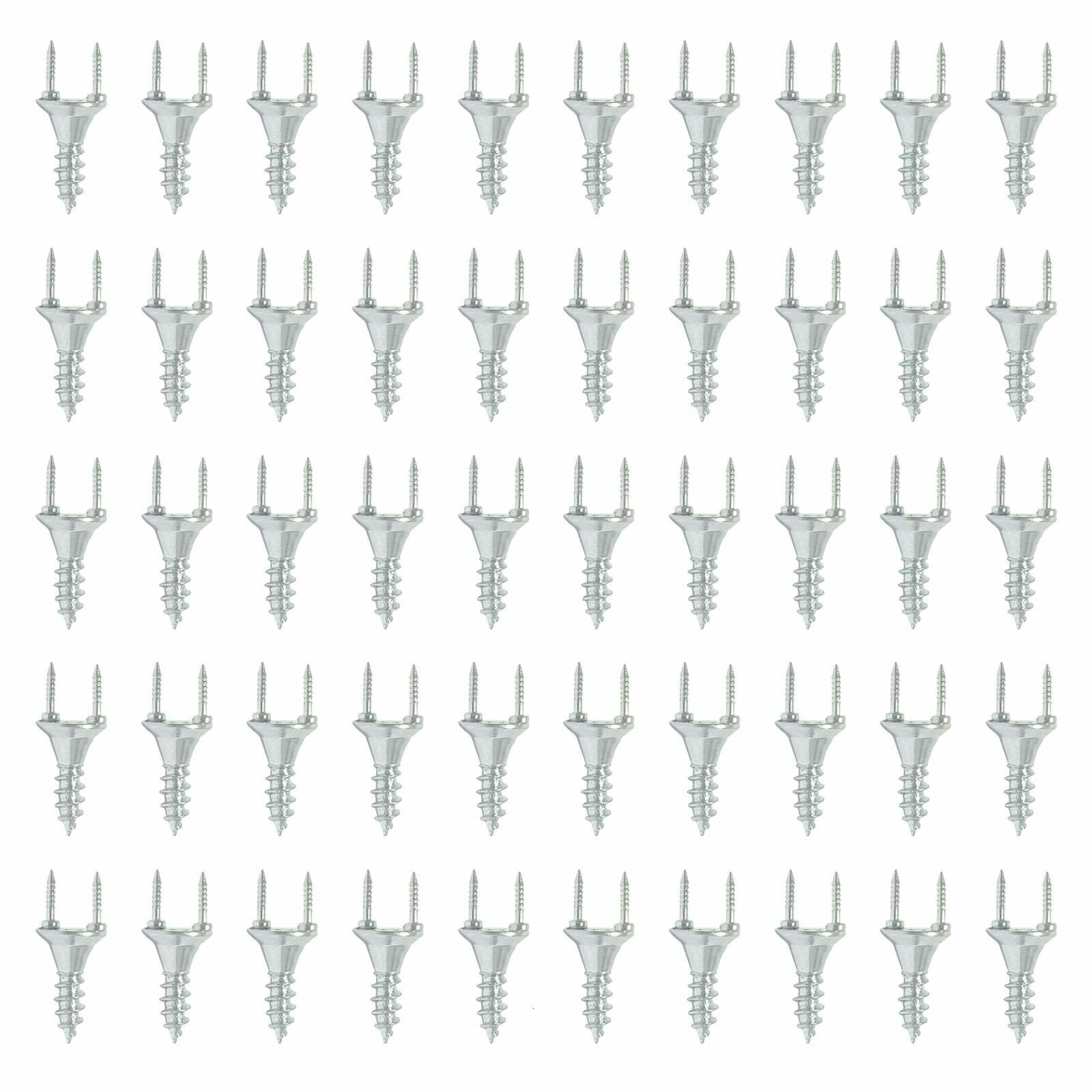 Винт,1 набор из 50 штук, гвозди-гвоздодеры, двусторонний плинтус, бесшовные гвозди- 1,5 см 0,8 штук