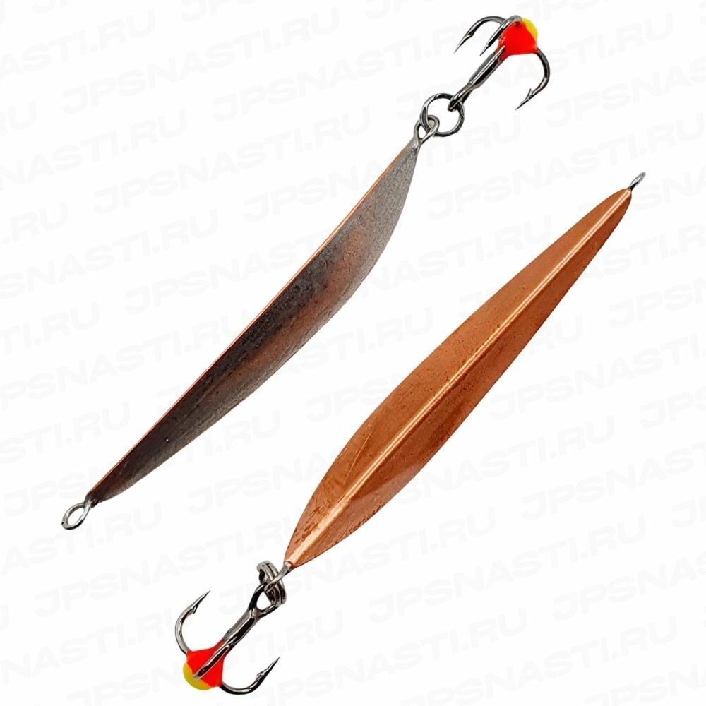 Зимняя блесна для рыбалки MaxFishing Ice Матвейчиков, 40 мм, 2.8 гр, медь