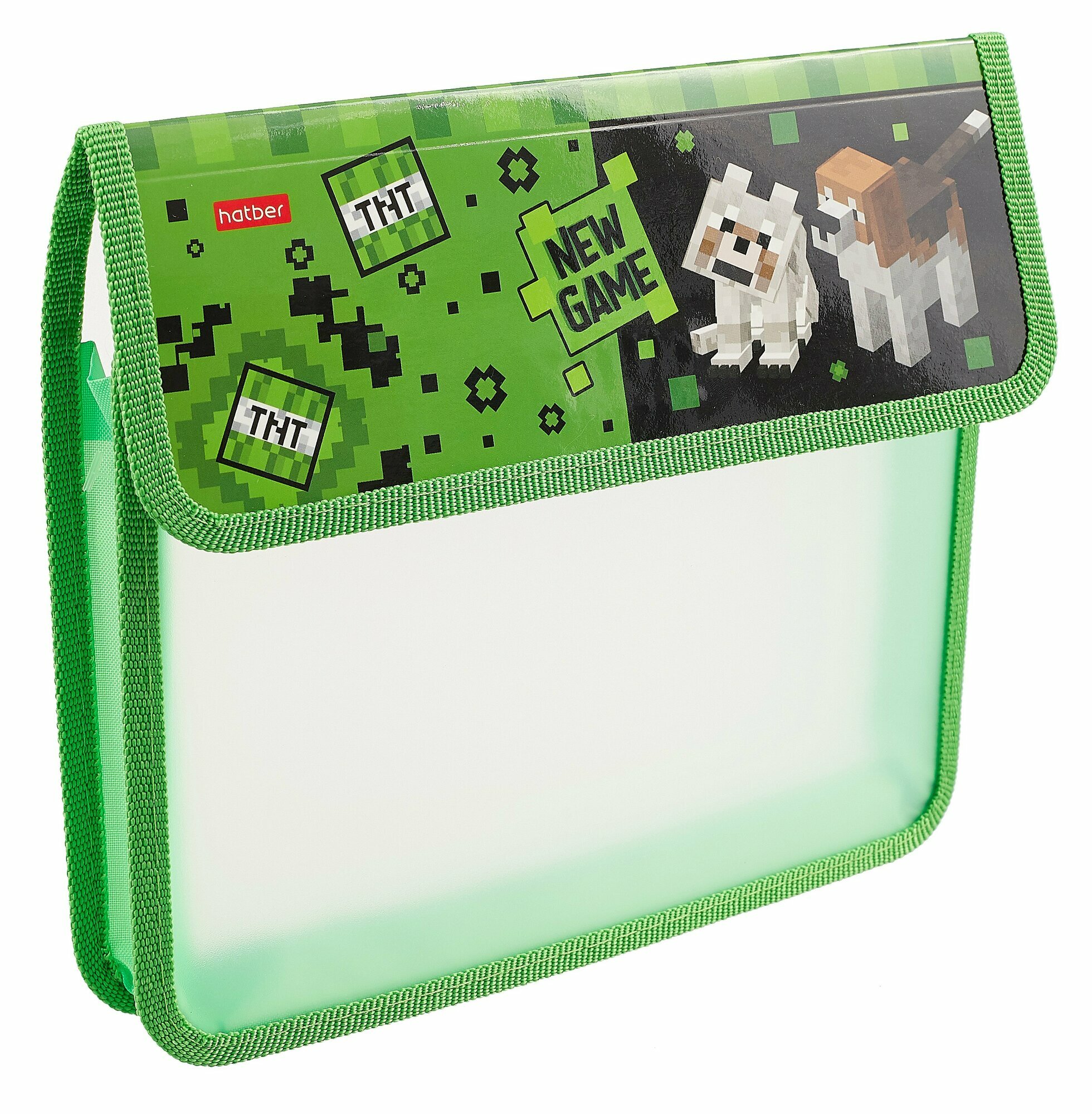 Папка для тетрадей "Моя игра. Пиксель", А5, 1 отделение