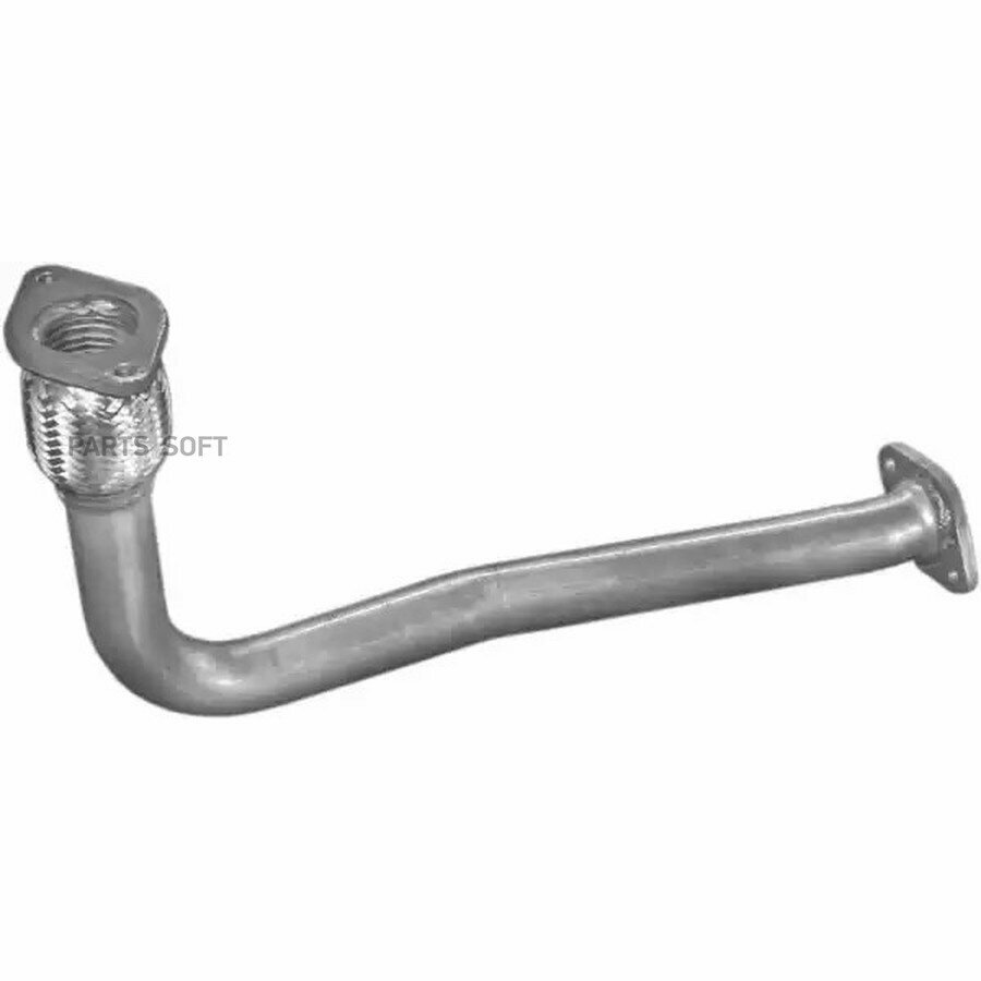 Глушитель приемная труба RENAULT LAGUNA 1.9 DTI 97-01 от официального дистрибьютора, POLMOSTROW, артикул 21503