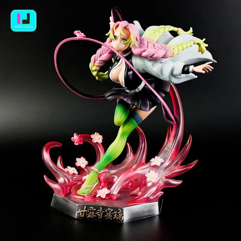 Demon Slayer истребитель демонов манга / клинок рассекающий демонов фигурка /22cm Храм Ганлу Медовое стеклянное