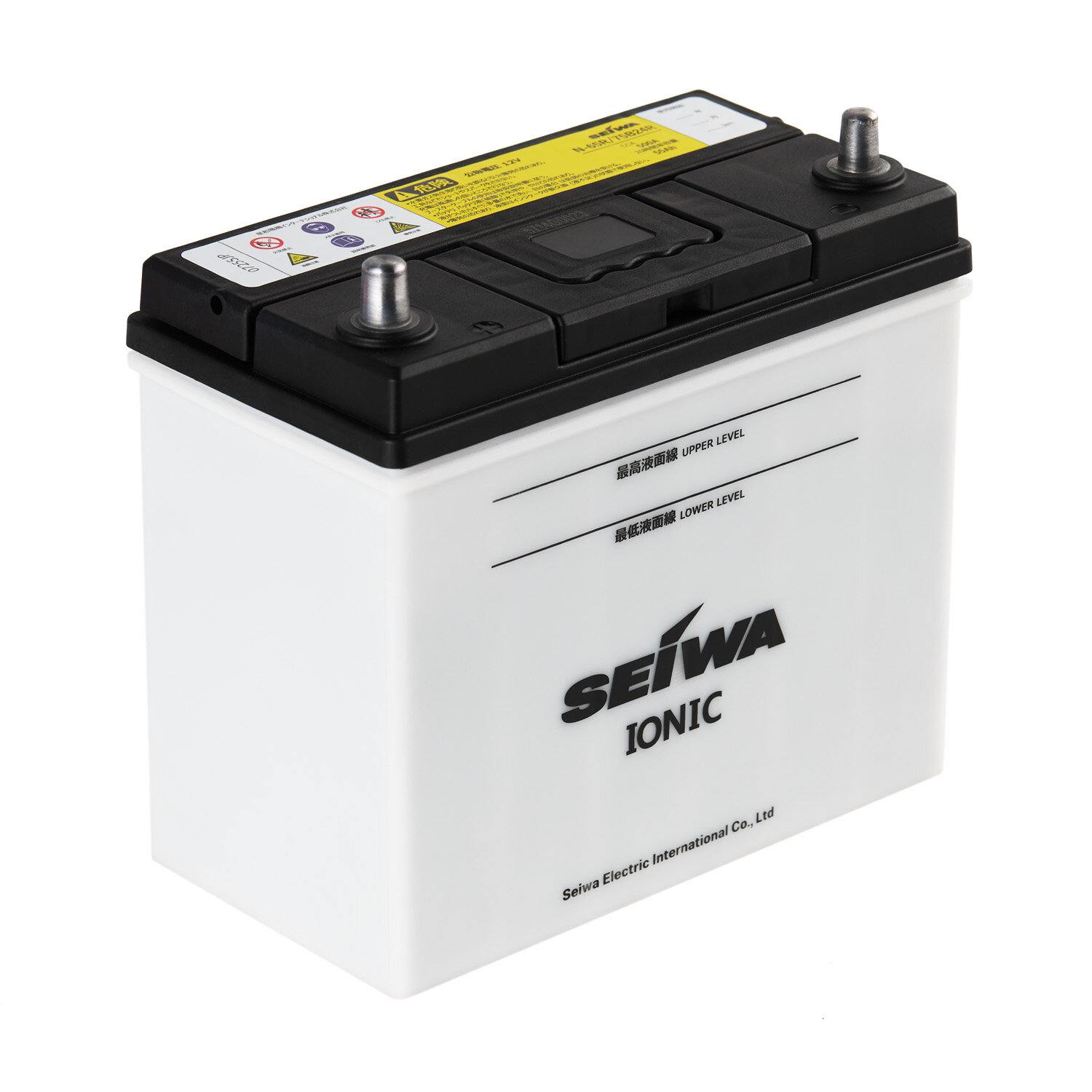 Аккумулятор SEIWA Ionic N-65R 75B24R (12В 55Ач 500А 237х127х220 мм) прям. пол.