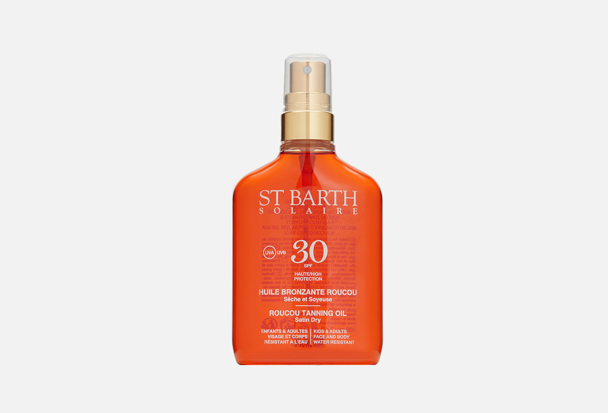 Сухое масло для загара SPF 30 LIGNE ST. BARTH Solar 100 мл