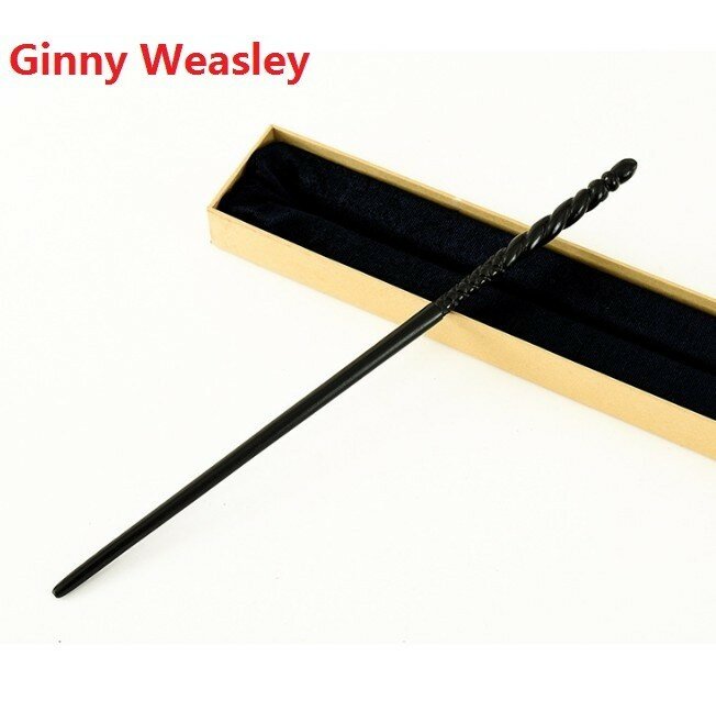 Волшебная палочка невилл лонгботтом прочная смола для хэллоуина и косплея гинни уизли