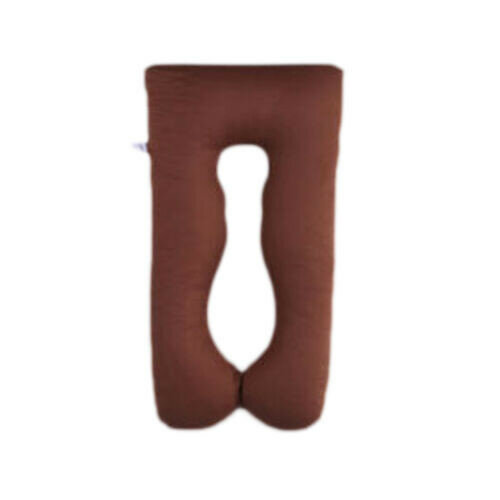 Чехол для подушки полная корпусная форма в виде буквы у для поддержки при беременности и родах роскошный кофе