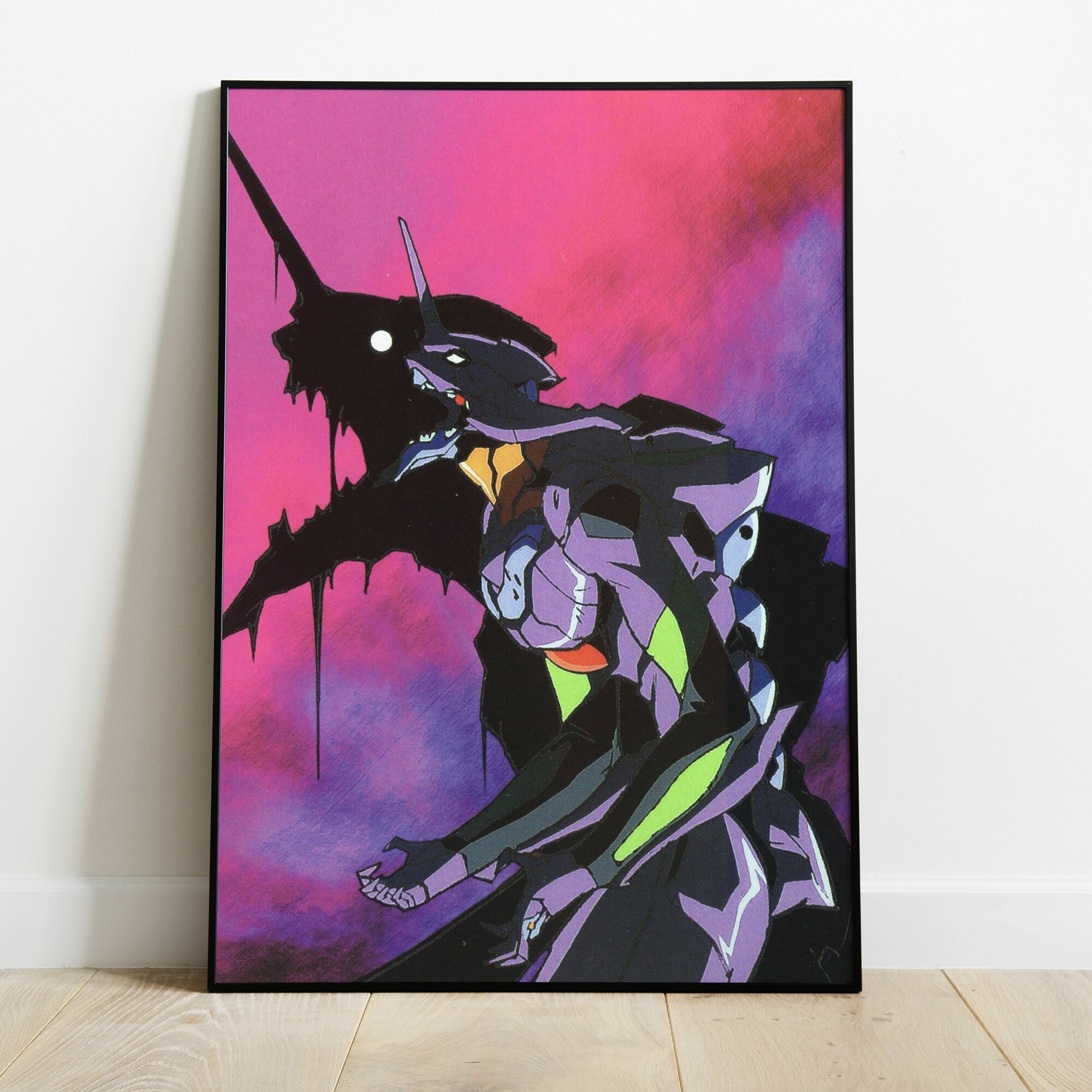 Плакат на стену для интерьера Евангелион (Evangelion) / Постер по аниме формата А4 (21х30 см)