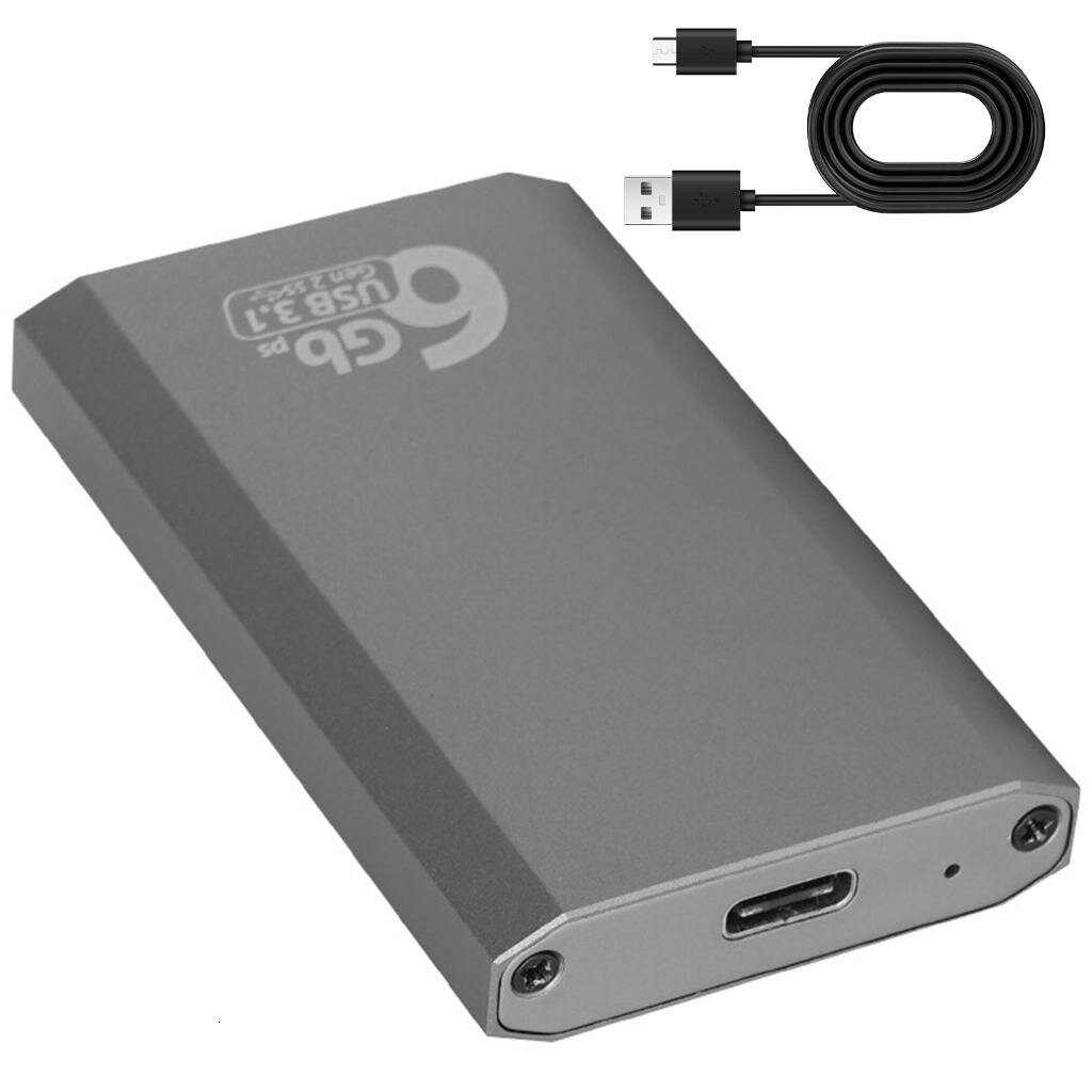 Внешний корпус для mSATA SSD с USB Type-C