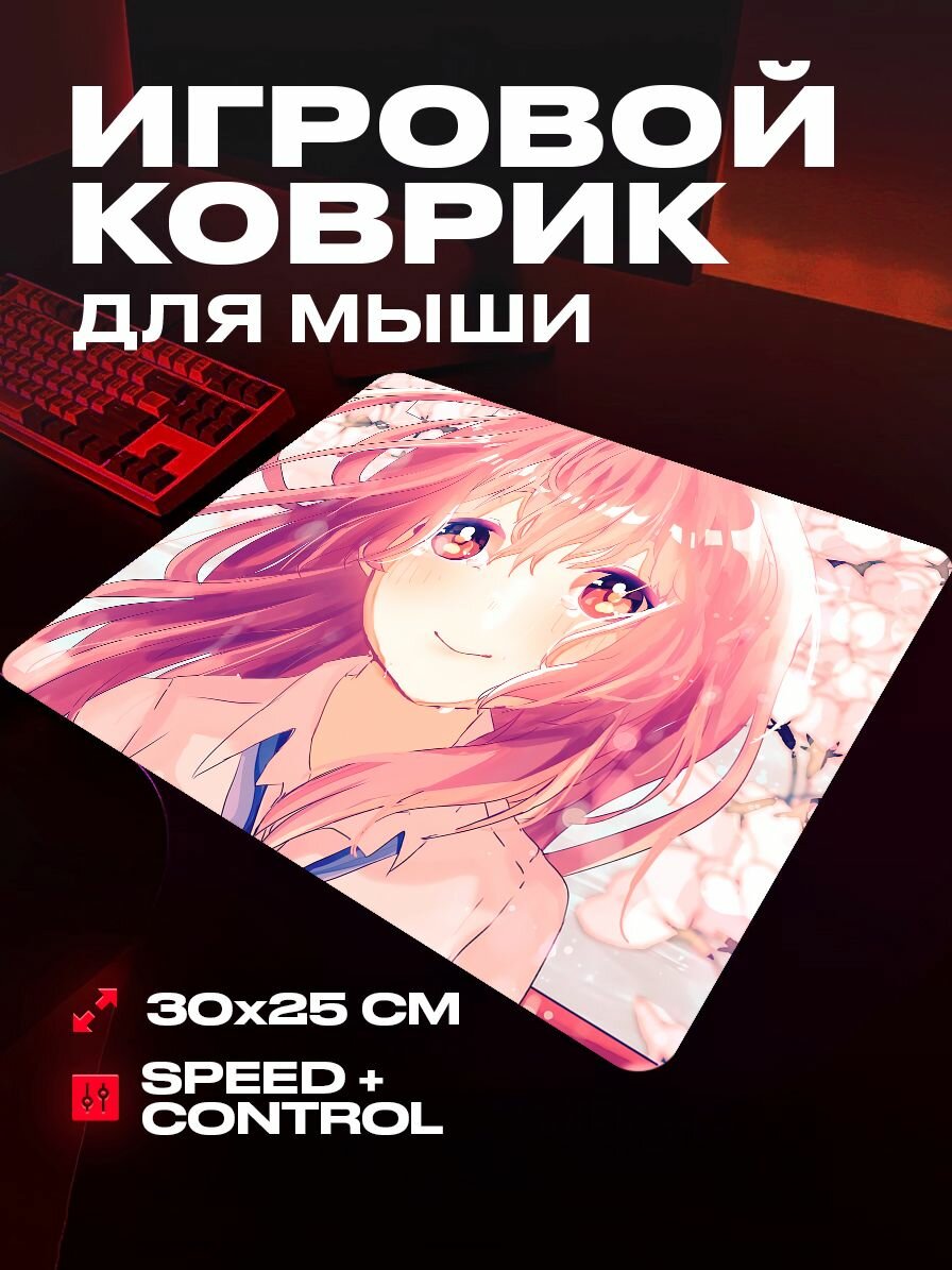 Коврик для мыши игровой A silent voice 30x25 см ProSleeves