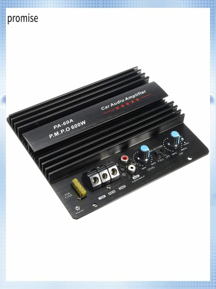 12V 600W Car Audio Усилитель Мощности Boord Сабвуфер Без Потерь Мощный Моноканальный Repalcement