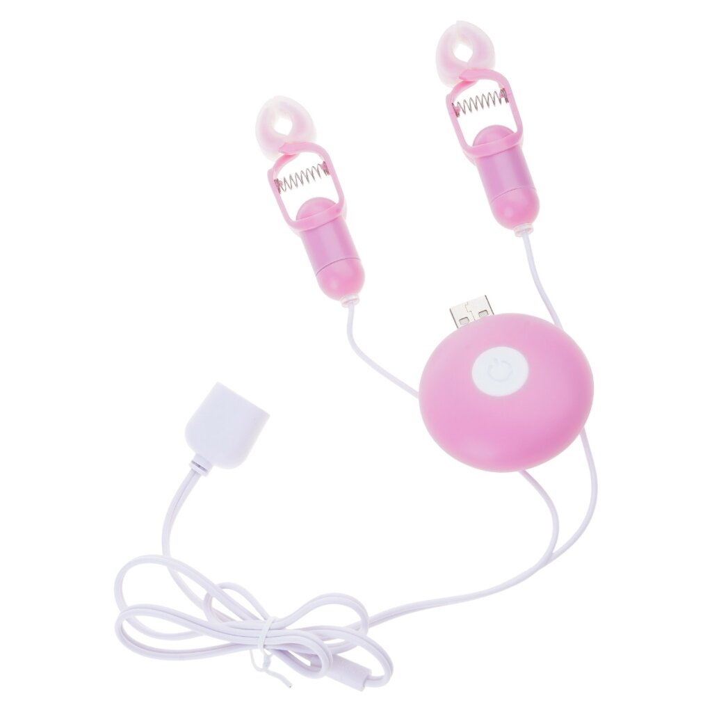 Вибратор-зажим для сосков, вибрирующие зажимы для сосков с 10 режимами вибрации, секс-игрушка