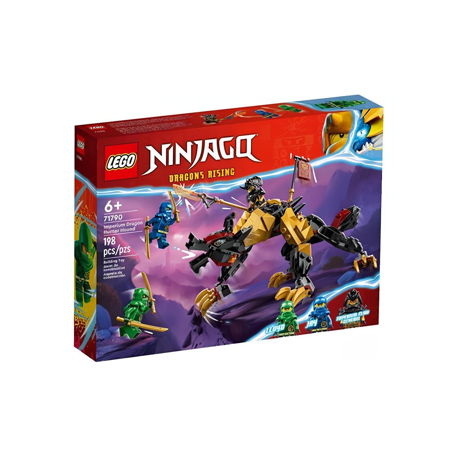 LEGO Ninjago JAY Уокер Lloyd Empire Hunter Hound Пластиковые конструкторы 198 шт. 71790
