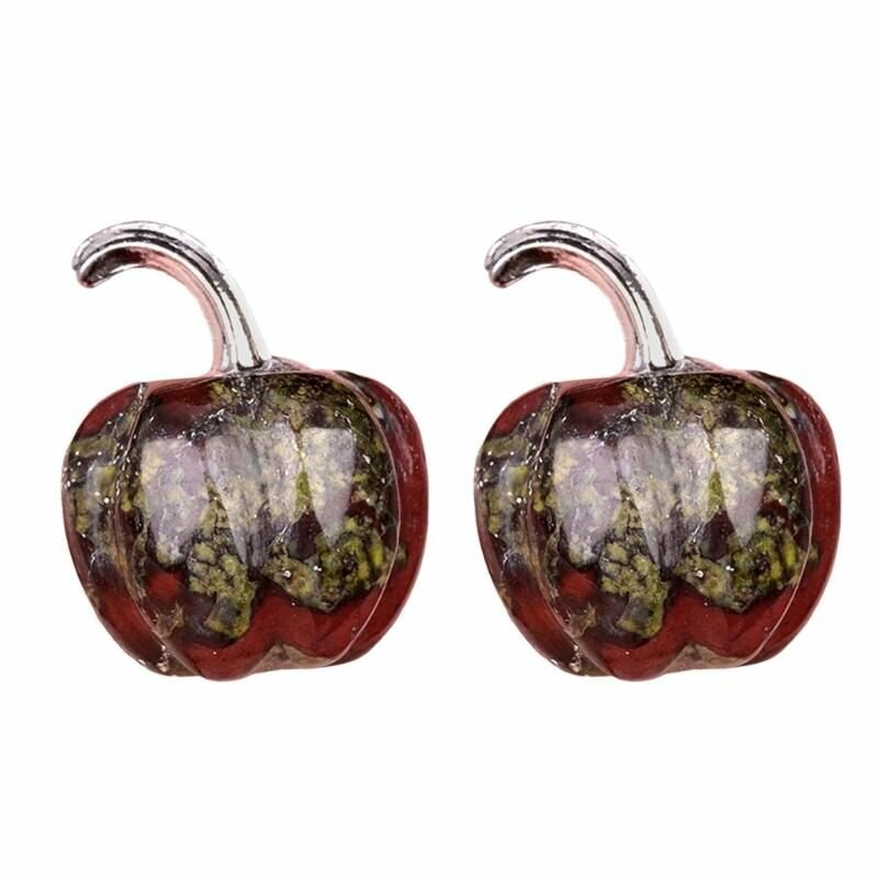 2 камня-статуи тыквы, мини-резная статуя украшение из целебного камня-Камень Крови Дракона