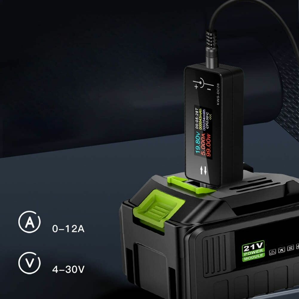 OZ-OREA KWS-DC28 Измеритель напряжения и тока, Измеритель мощности с Цифровым дисплеем, Тестер постоянного тока