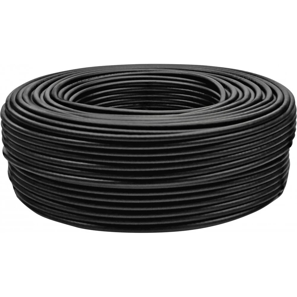 Радиочастотный коаксиальный кабель РК 75-4,3-31 АО "Завод "ЧУВАШКАБЕЛЬ" черный (20 м) ПV132Ф10ЧФ20008