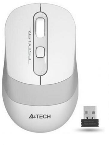 A4-Tech Беспроводная Мышь FG10 WHITE 4 кнопки 2000 dpi