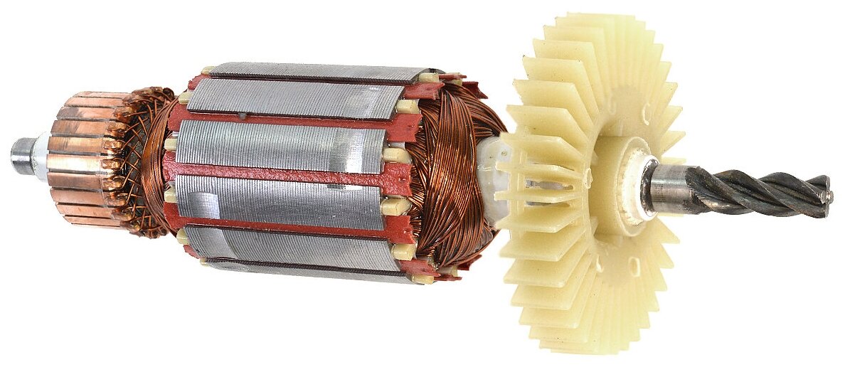 Ротор КДС (L-157 мм, D-37 мм, 4 зуба, наклон вправо) подходит для дрели ударной ЗУБР ДУ-810 ЭРМ2