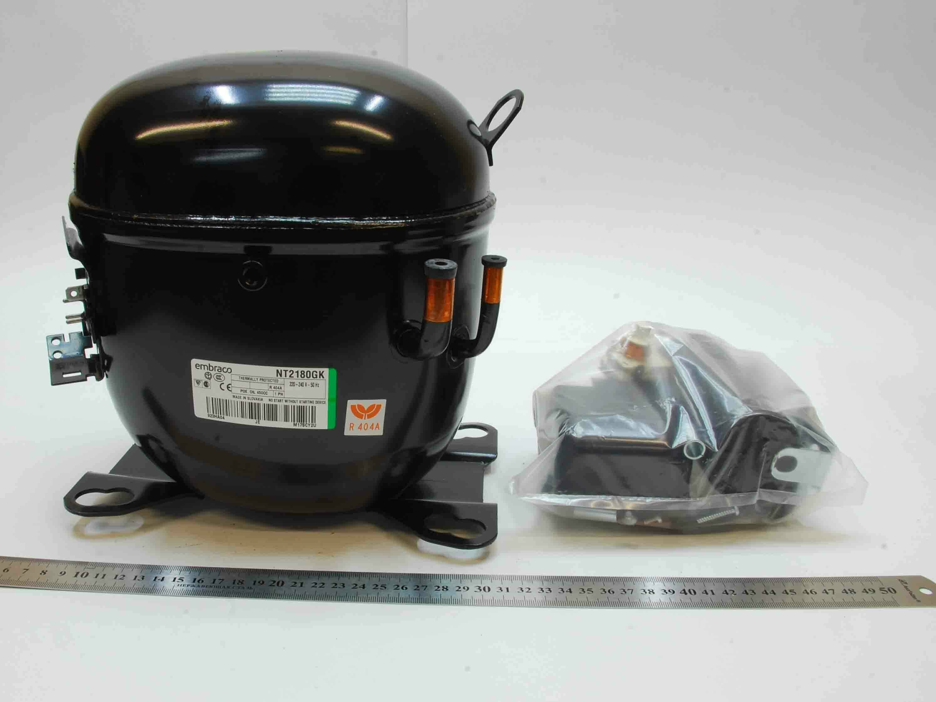 Компрессор Embraco NT2180GK (R404a, низкотемпературный, 935 Вт)