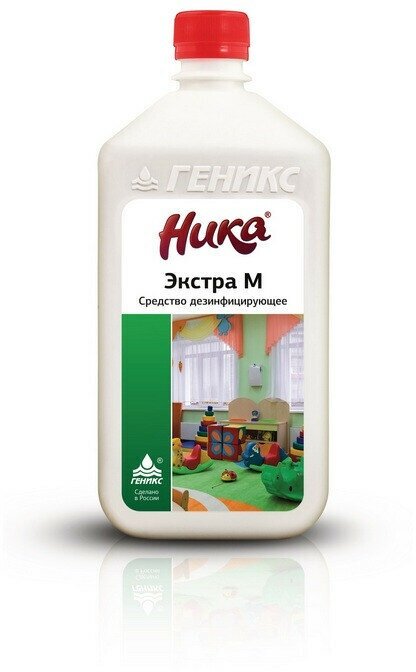 Профхим универсальный щелочной для поверхностей и пола с дезинфицирующим эффектом ЧАС Ника/Экстра М, 1 л