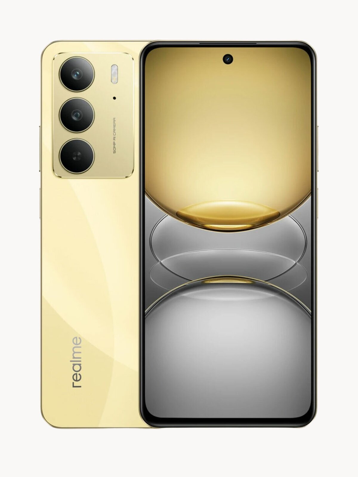 Смартфон Realme C75 (RMX3941) 256Gb 8Gb золотистый