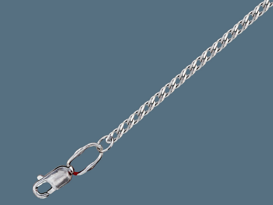 Цепь Эстет, серебро, 925 проба